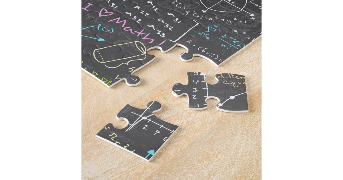 Math Lessons Jigsaw Puzzle Zazzle math-lessons-jigsaw-puzzle-zazzle