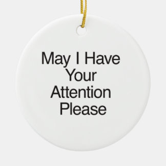 May I Please Have Your Attention Clip Art
