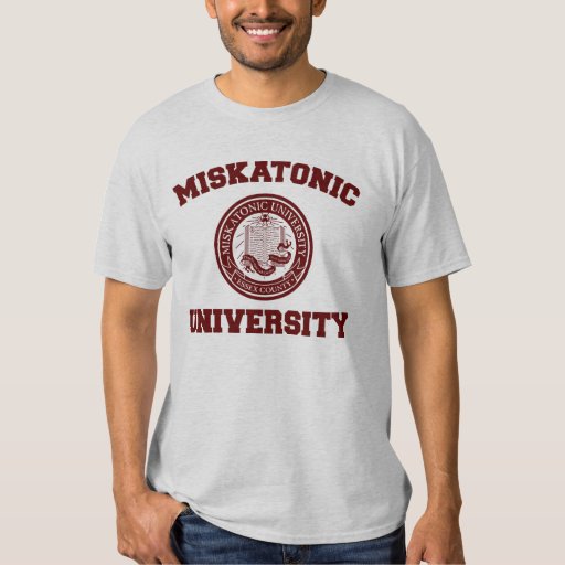 Miskatonic University T-Shirt | Zazzle Miskatonic University T-Shirt | Zazzle