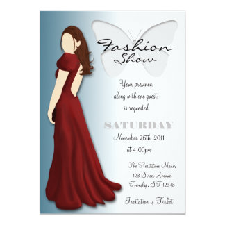 Fashion Show Invitations & Announcements | Zazzle