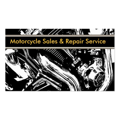Motorcycle Business Cards Zazzle Motorcycle Business Cards Zazzle