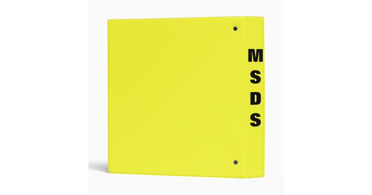MSDS Binder Zazzle msds-binder-zazzle