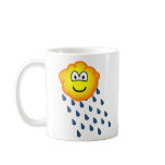 Rain cloud emoticon : Emoticons @ emofaces.com