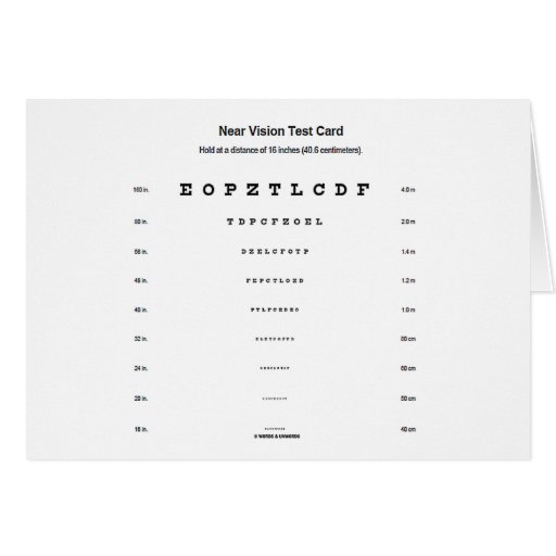 Near Vision Test Card Visual Acuity Exam Zazzle near-vision-test-card-visual-acuity-exam-zazzle