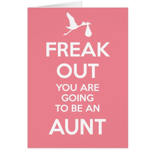 New Aunt Pregnancy Announcement Greeting Card | Zazzle New Aunt Pregnancy Announcement Greeting Card | Zazzle