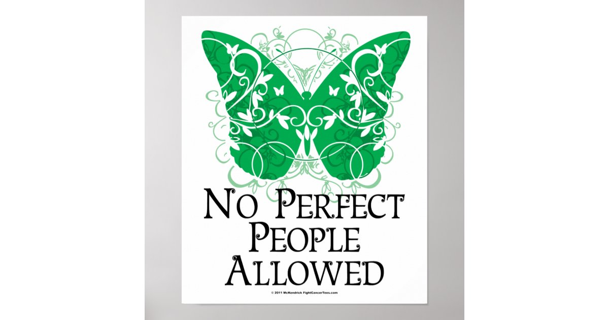 No Perfect People Allowed Poster | Zazzle No Perfect People Allowed Poster | Zazzle