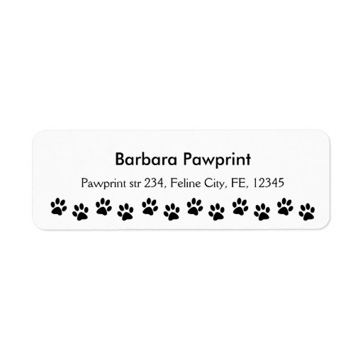 pawprint-custom-return-address-labels-paw-print-zazzle