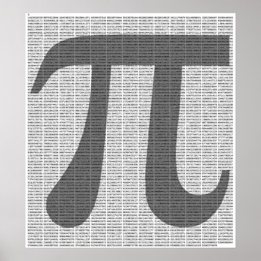 Pi To 10 000 Digits Poster Print Zazzle