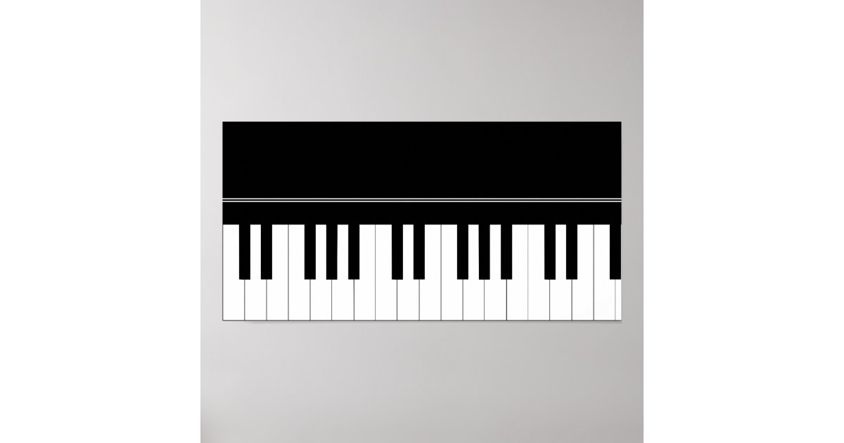 Piano Keyboard Poster at Jaime Cardenas blog
