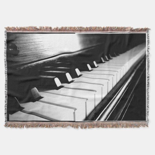 Piano Keys Throw Blanket | Zazzle Piano Keys Throw Blanket | Zazzle