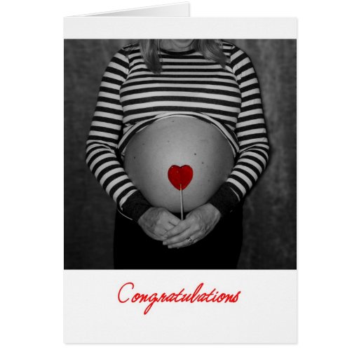 Pregnant, Congratulations! Greeting Card | Zazzle Pregnant, Congratulations! Greeting Card | Zazzle