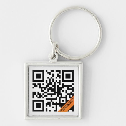 QR Code Keychain | Zazzle QR Code Keychain | Zazzle