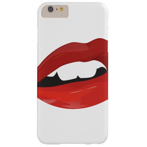 Red Lips Iphone Case Zazzle