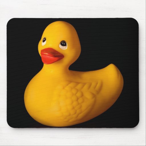 Rubber Ducky Mouse Pad Zazzle 