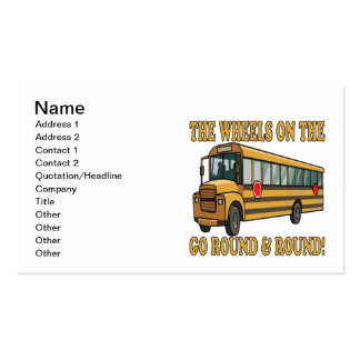 School Bus Business Cards & Templates | Zazzle