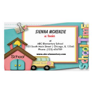 School Bus Business Cards & Templates | Zazzle