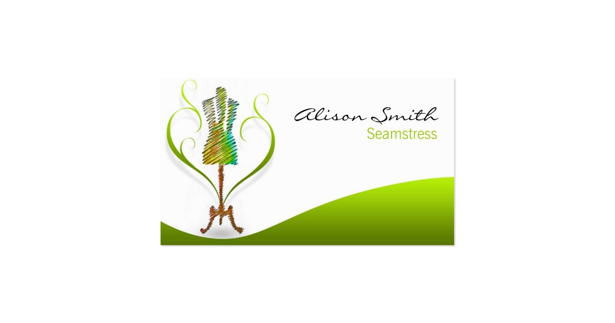 Seamstress Business Card Zazzle seamstress-business-card-zazzle