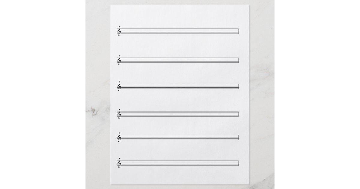 sheet-music-guitar-vocal-write-your-own-music-zazzle