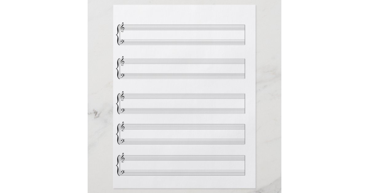 Sheet Music Piano Vocal Write Your Own Music Zazzle sheet-music-piano-vocal-write-your-own-music-zazzle