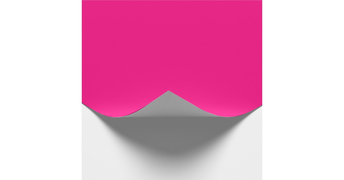Solid Hot Pink Wrapping Paper Gift Wrap Zazzle solid-hot-pink-wrapping-paper-gift-wrap-zazzle