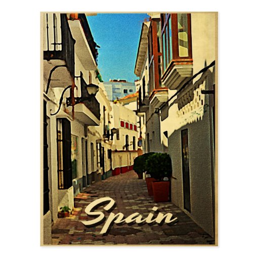 Spain Postcards & Postcard Template Designs | Zazzle