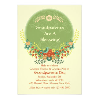 114+ Grandparents Day Invitations, Grandparents Day Announcements ...