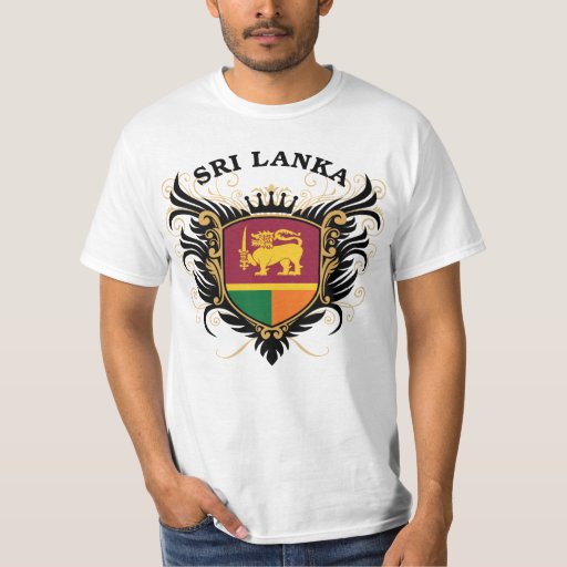 Sri Lanka T shirt Zazzle