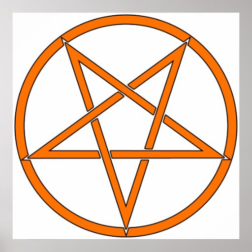 star-pentagram-five-5-pointed-symbol-classic-comic-poster-zazzle