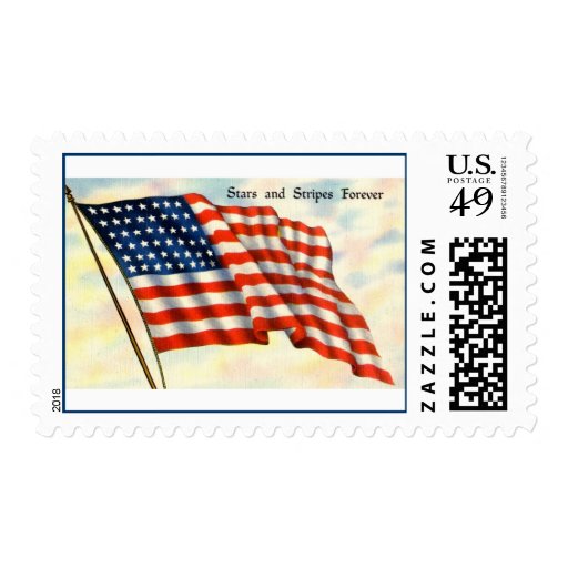 Stars & Stripes Forever Postage Stamp | Zazzle Stars & Stripes Forever Postage Stamp | Zazzle