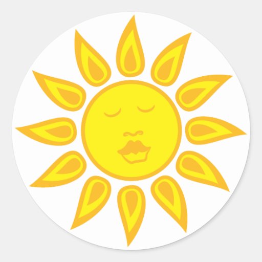 Sunshine Sticker Zazzle