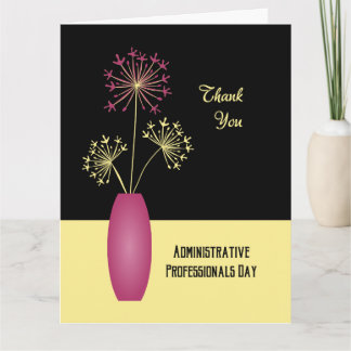 Secretary Appreciation Day Cards | Zazzle