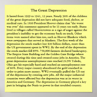 The Great Depression Posters | Zazzle