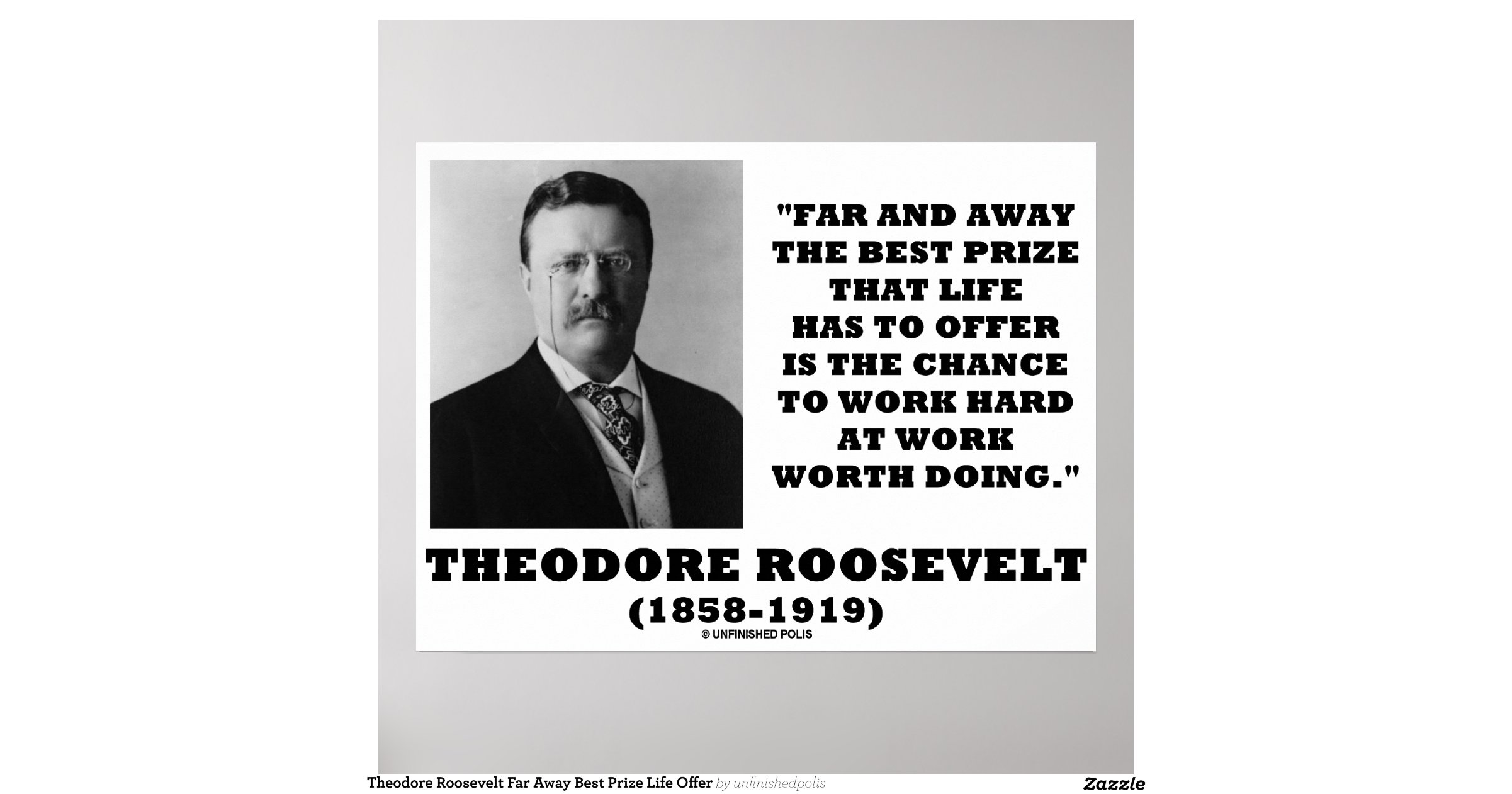 theodore_roosevelt_far_away_best_prize_life_offer_poster ... theodore_roosevelt_far_away_best_prize_life_offer_poster ...