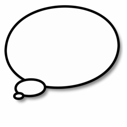 Thinking Bubble Cut Out