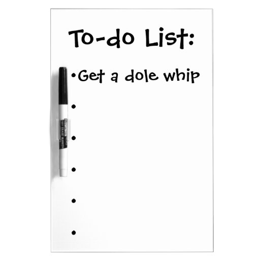 To Do List Whiteboard Zazzle to-do-list-whiteboard-zazzle