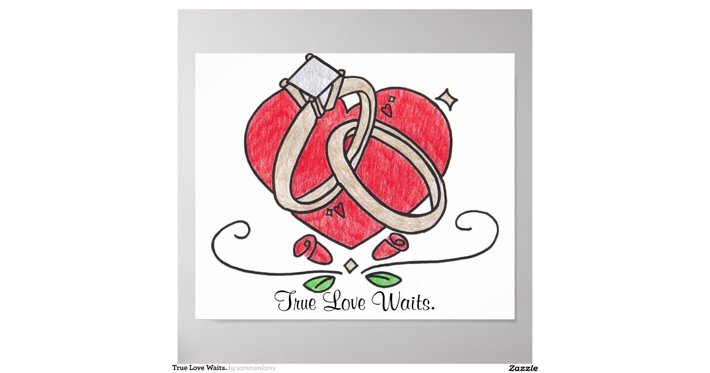 True Love Waits Poster R4b5dd8d0788240dc956221bbc028cf00 Ss6 8byvr 1200