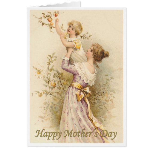 Victorian Mothers Day Card Zazzle