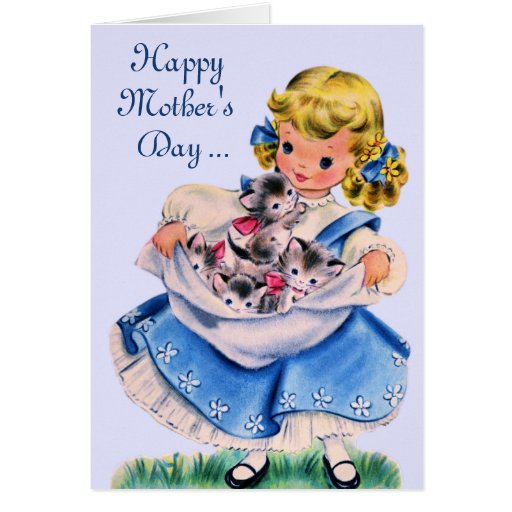 Vintage Mothers Day Card Zazzle