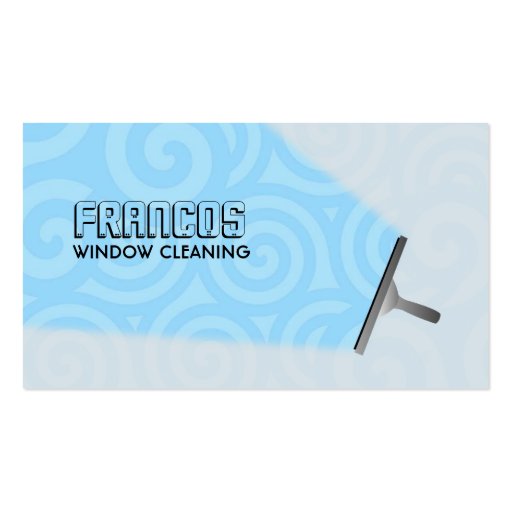 Window Cleaning Business Cards Zazzle
