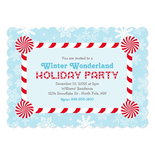 Winter Wonderland Holiday Party Invitation Zazzle winter-wonderland-holiday-party-invitation-zazzle