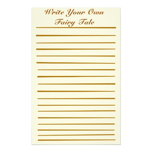 Write Your Own Fairy Tale Stationery | Zazzle Write Your Own Fairy Tale Stationery | Zazzle