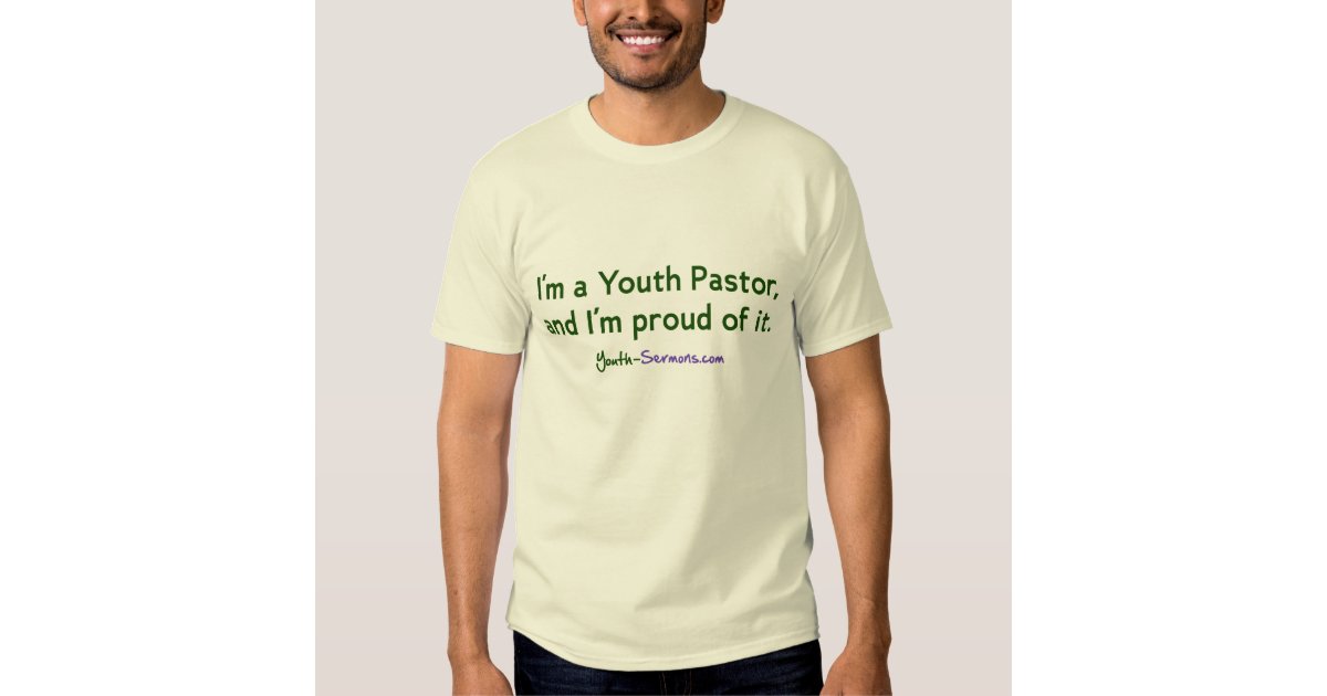 Youth Sermons Pastor Appreciation T Shirt Zazzle
