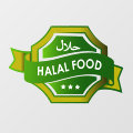 حلال Halal Food Business Window Sign Sticker Decal | Zazzle