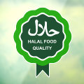 حلال Halal Food Business Window Sign Sticker Decal | Zazzle