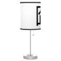 囧 Jiong Chinese Orz Asian Meme Hanzi Emoticon Table Lamp | Zazzle