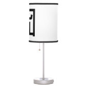 囧 Jiong Chinese Orz Asian Meme Hanzi Emoticon Table Lamp | Zazzle