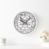 【開運時計】ソロモンの封印 - The Seal of Solomon Large Clock | Zazzle