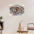 0100101010010101 (part 2) | Code Binary Cyberspace Poster | Zazzle