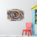0100101010010101 (part 2) | Code Binary Cyberspace Poster | Zazzle