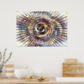 0100101010010101 (part 2) | Code Binary Cyberspace Poster | Zazzle